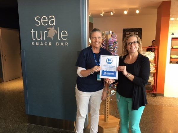 Sea Turtle Snack Bar is Ocean Friendly Certified | South Carolina Aquarium